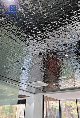 Mirror-Finish Stainless Steel Ceiling Panels - KEENHAI