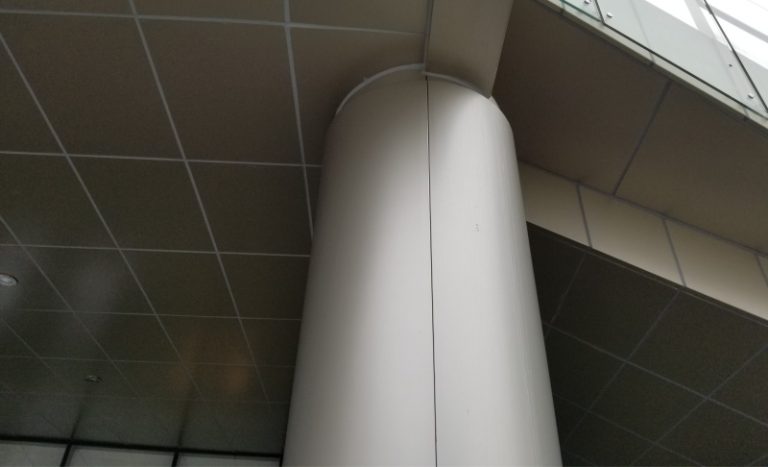 Stainless Steel Column Cladding for Malls